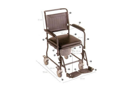 SIVA Portal - INVACARE - OLD CASCATA H720T4C - Commode chairs with ...